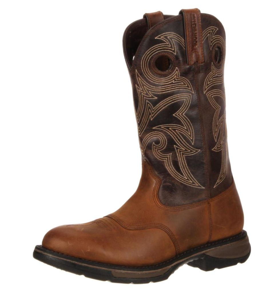 Durango Western Boots Men 12" Rebel Waterproof Round Toe Brown DDB0064 ...
