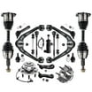 Detroit Axle - 4WD Front End Kit for Silverado Suburban Sierra Yukon XL ...
