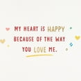 Hallmark Father's Day Card From Daughter (You Make My Heart Happy ...