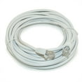 30ft Cat5E Ethernet RJ45 Patch Cable, Stranded, Snagless Booted, WHITE ...