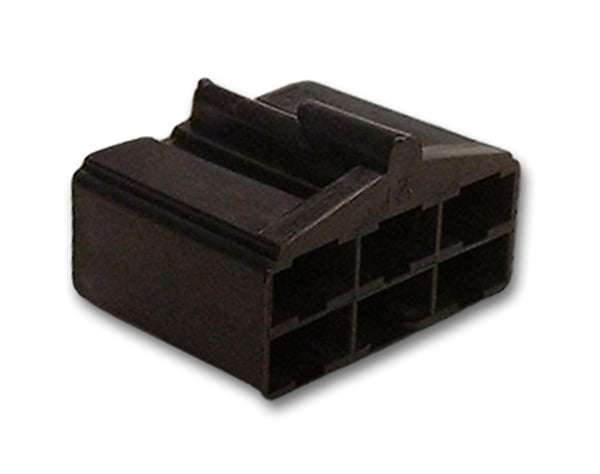 Delphi 2977044 Metri-Pack 6-Way Female Connector, Black, 56 Series (10 ...