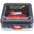 Christmas Cookie Tin Tinplate Candy Box Empty Tin Xmas Metal Gift Box ...