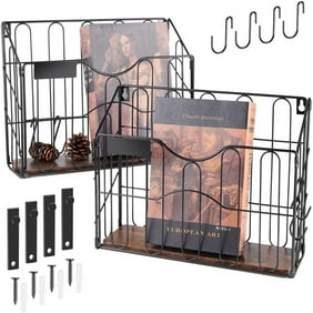 Rolodex Mesh 1-Pocket Metal Wall File Black (21931) - Walmart.com