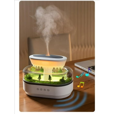 Humidifiers,Rain Cloud Drip White Noise With 7 Colors Mood Cloud Water ...