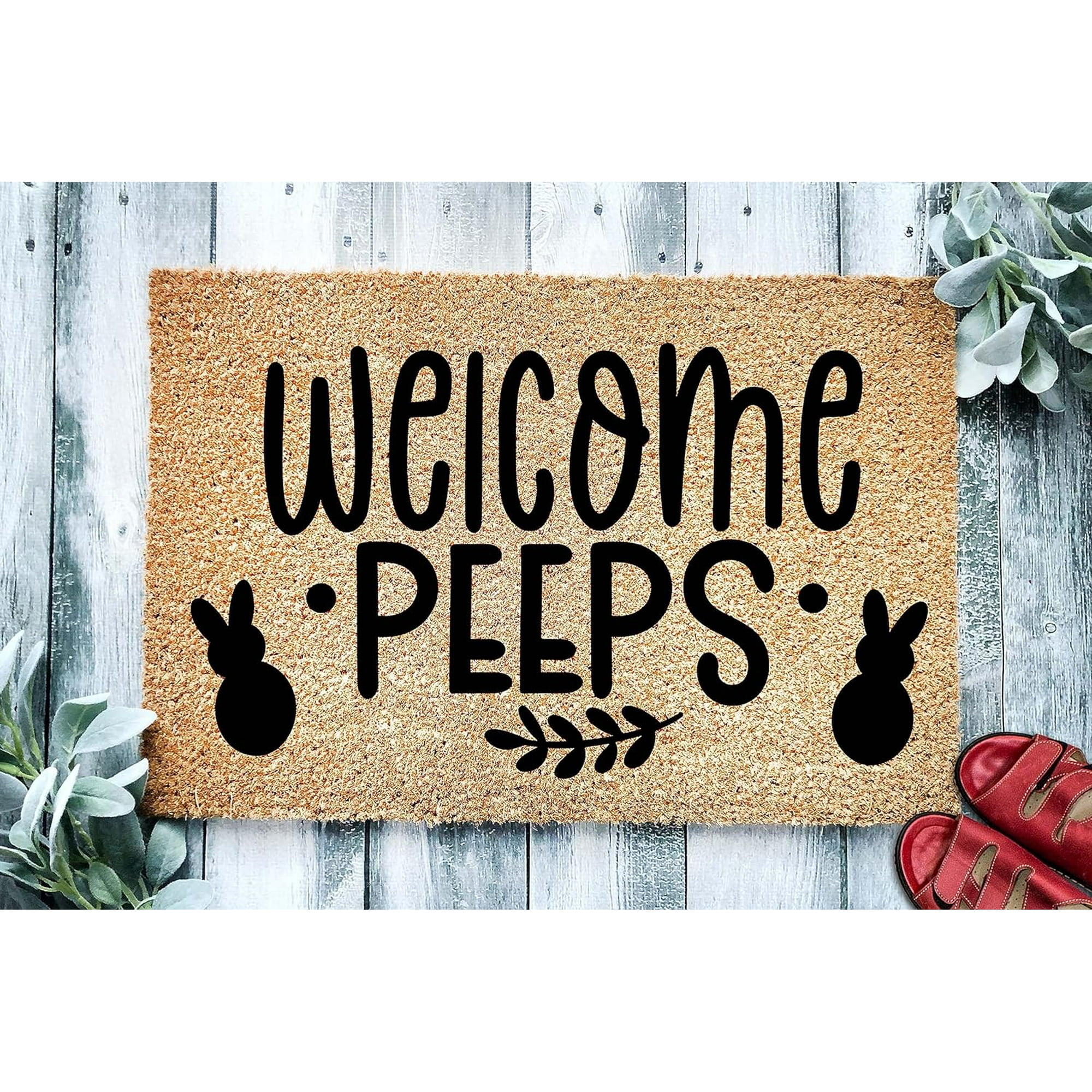 Click here for Wipblak Door Mat 1902** Welcome Peeps! Easter Gift... prices