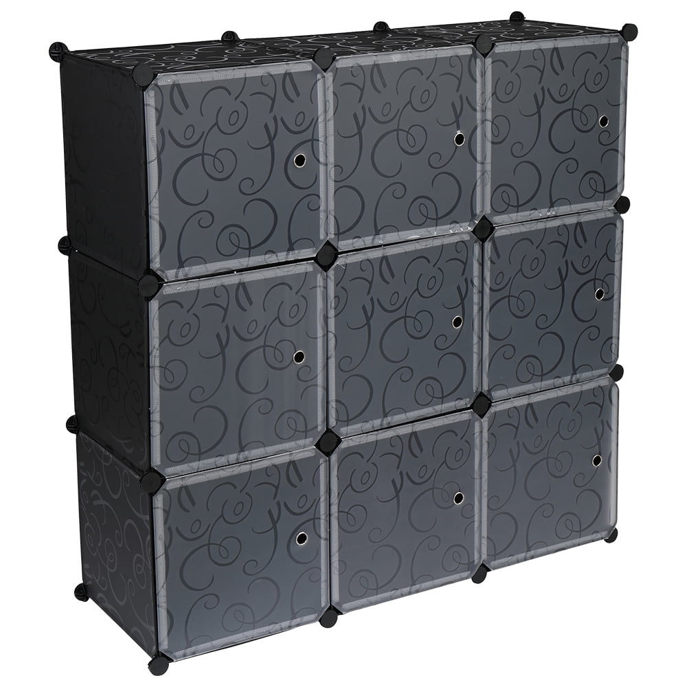 Hassch Cube Storage 9-Cube Closet Organizer Storage Shelves Cubes ...