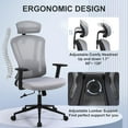 Flysky Office Chair-Mesh Office Chair with Adjustable Seat Depth,3D ...