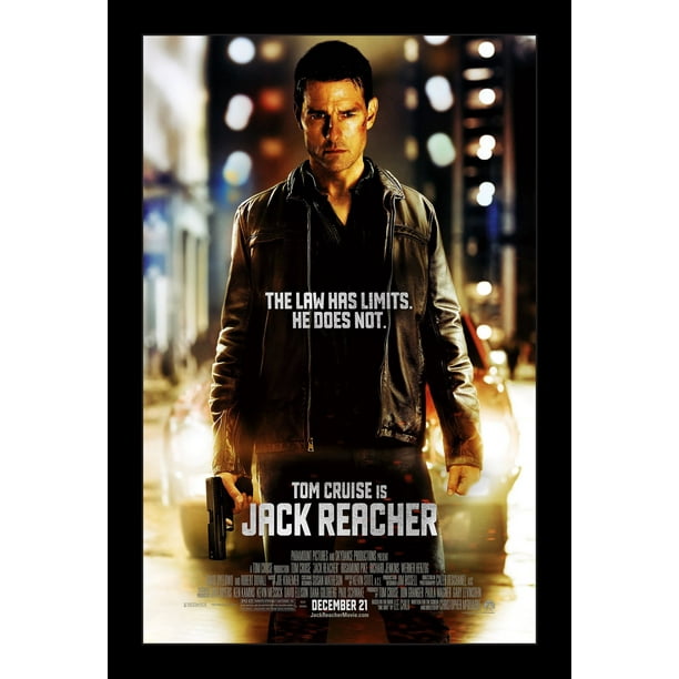 JACK REACHER - 11x17 Framed Movie Poster - Walmart.com