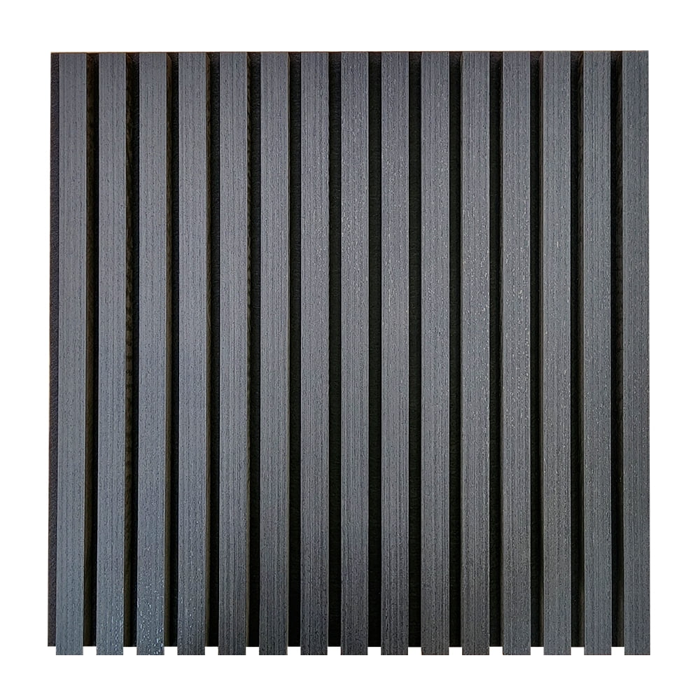 Panel decorativo Lambrin Acústico Negro Texturizado Para Muro Tipo ...