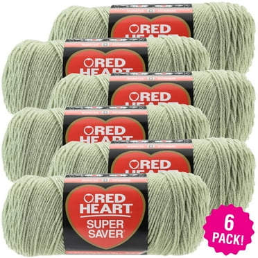Red Heart Super Saver Yarn - Buff Fleck, Multipack of 6 - Walmart.com