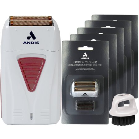 Andis Profoil Professional Titanium Foil Shaver #17235 + 5x Andis ...