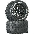 Duratrax Six Pack MT 2.8 2 Wheel Drive Mounted Front C2 Black 2 ...