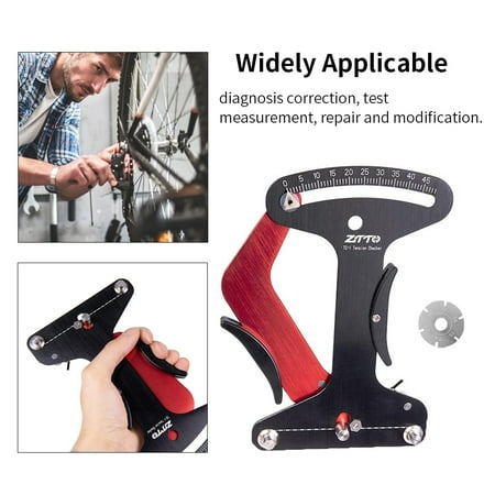 Bicycle Spokes Tension Meter Calibration Tool Mountain Bike Wheel ...