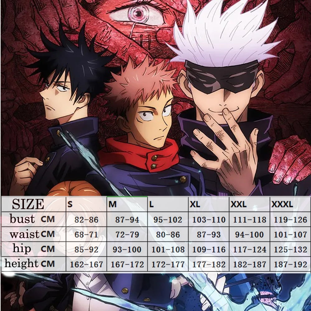 Buy Costume for Gojo Satoru of Jujutsu Kaisen with Eye Mask Online at ...