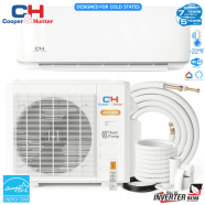 MRCOOL DIY 18000 BTU Ductless Mini Split Air Conditioner & Heat Pump ...