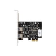 StarTech 2-Port PCI Express (PCIe) SuperSpeed USB 3.0 Card Adapter with ...
