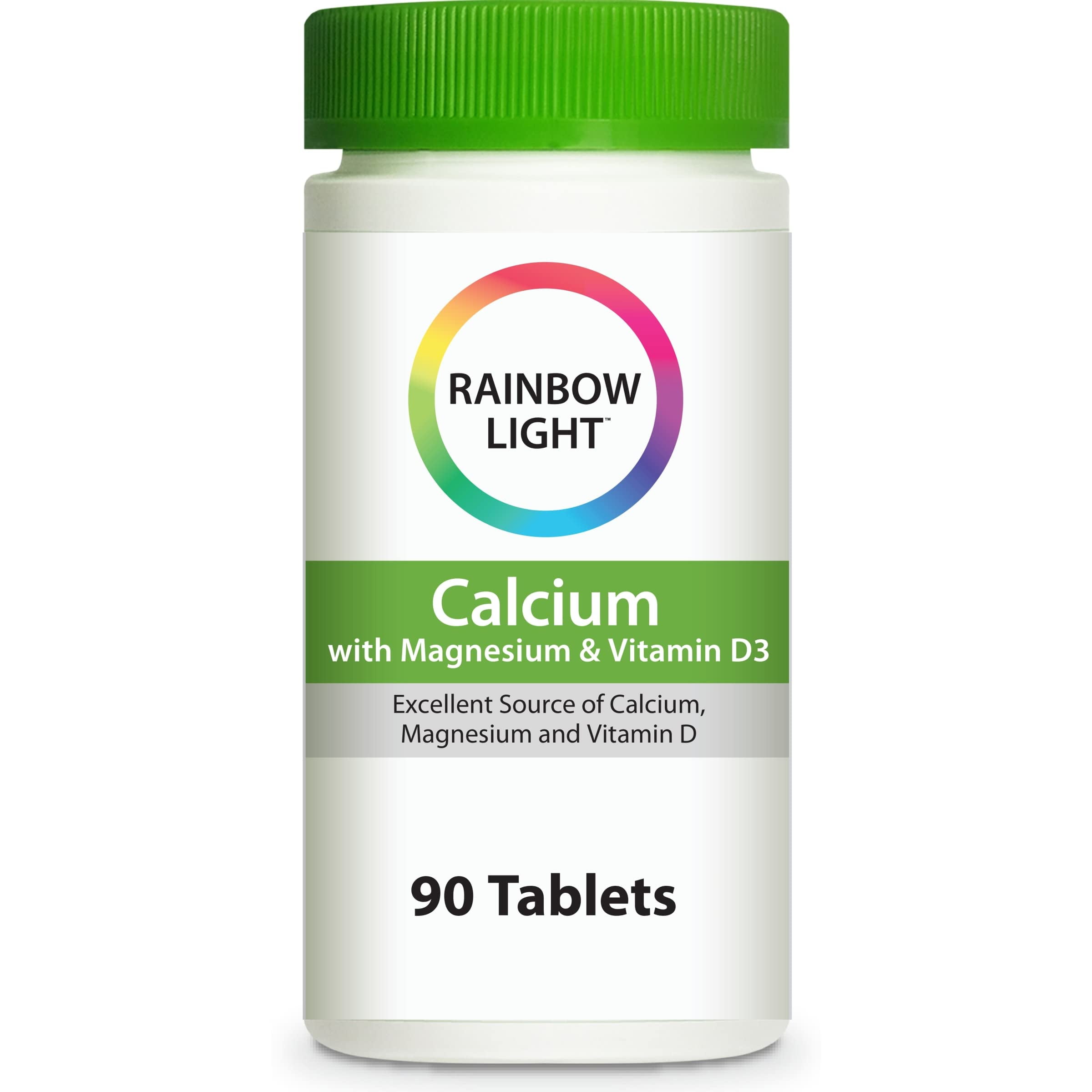 Suplemento Rainbow Light de calcio a base de alimentos 90 comprimidos ...
