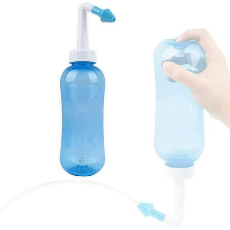 Nasal Wash Bottle Neti Pot Sinus Rinse Bottle Nose Cleaner Nasal ...