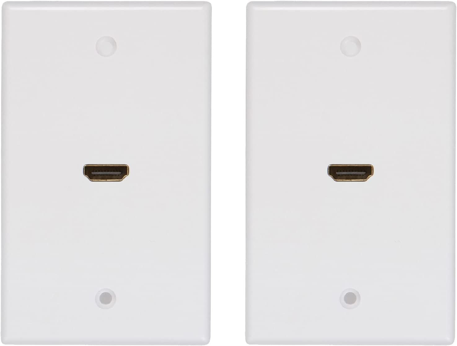 Buyer's Point 1 Port HDMI Wall Plate [UL Listed] Insert Built-in Hi ...