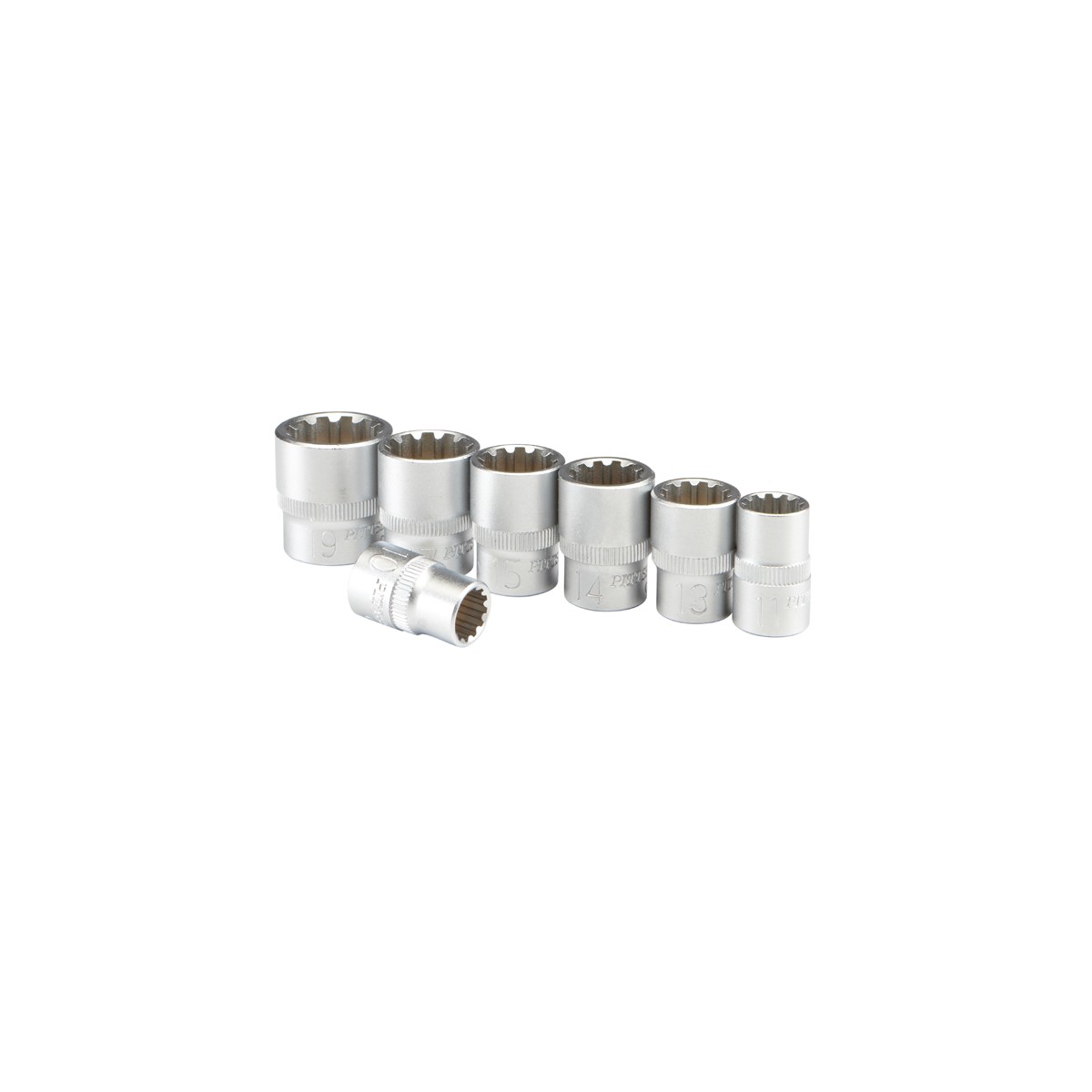 7 Pc. 3/8 in. Drive Metric Spline Socket Set - Walmart.com