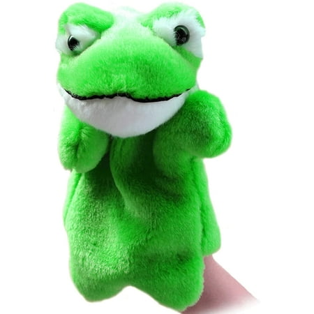 Hand Puppet - Farm Animals Friends Educational Puppets Frog | Walmart ...