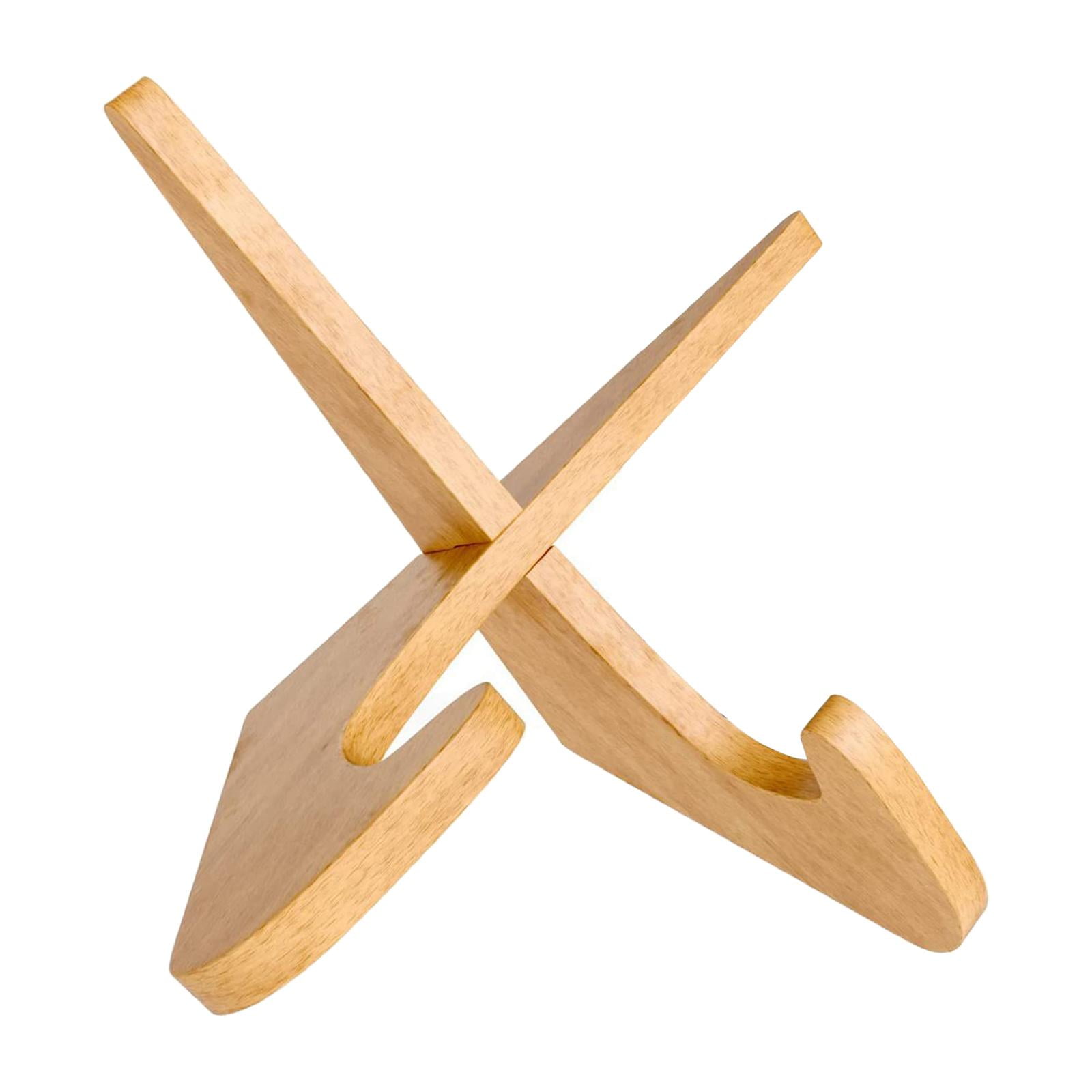 Click here for Wooden Cookbook Holder Stand Detachable Plate Hold... prices