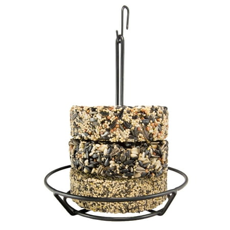 Harvest Seed & Supply® Black Metal Snack Stack Hanging Wild Bird Feeder ...