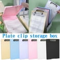 Qinghuai A4 Clipboards, Folder Clipboard with Storage, Folio Plastic ...