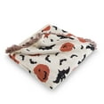 Way To Celebrate Halloween Soft Touch Multicolor Pumpkins Bats Cotton ...