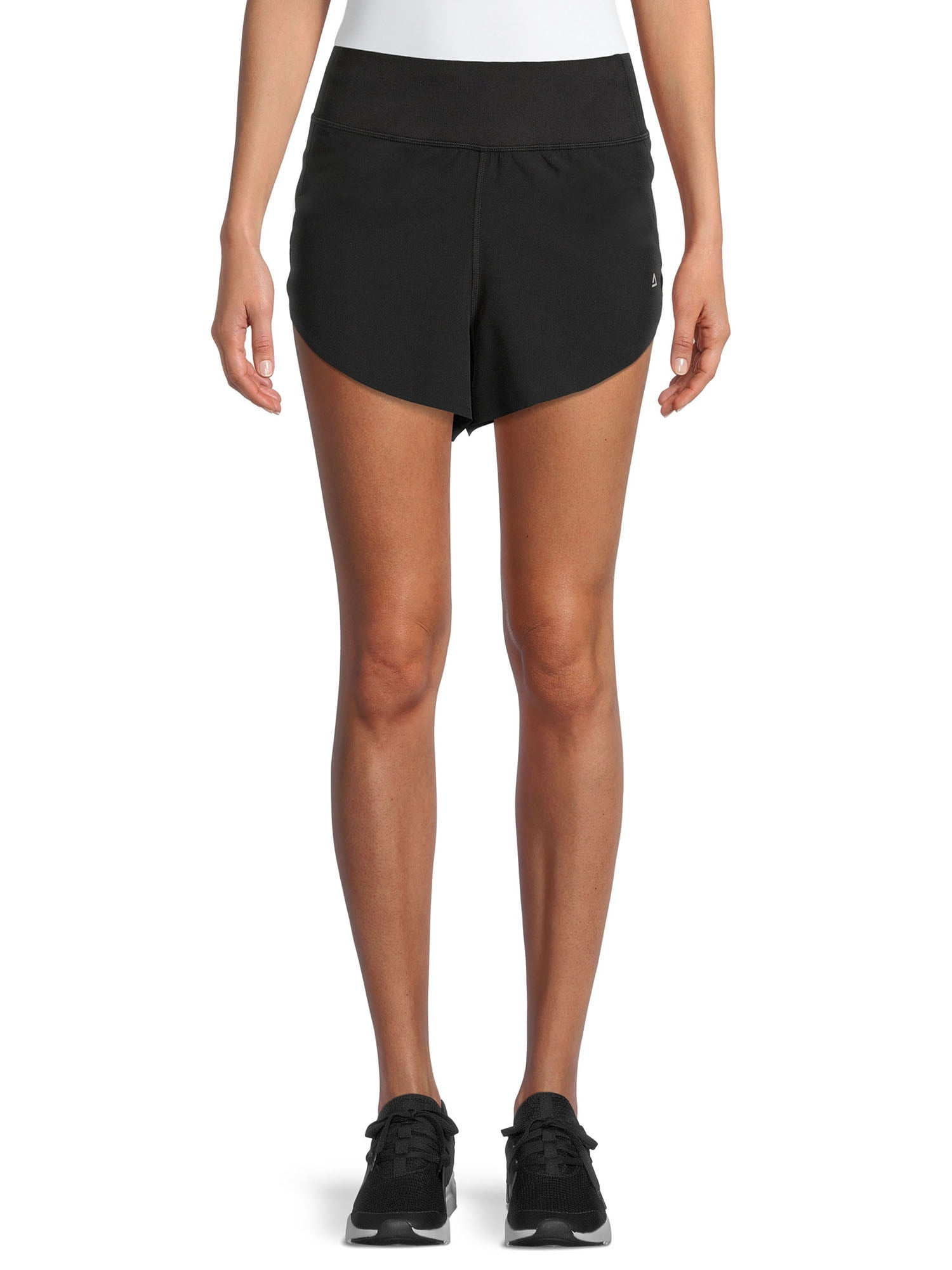 Athlux Women's Basic Luxe Dolphin Hem Running Shorts - Walmart.com