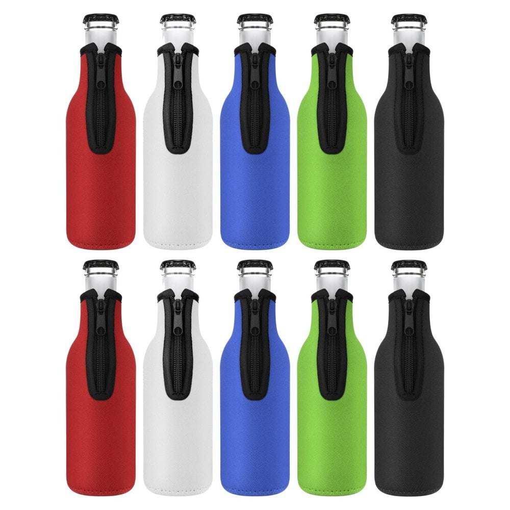 Click here for Generic 10-Pack Beer Bottle Cooler With Zipper Ext... prices