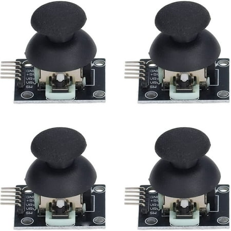 4pcs Joystick Module, 5 Pin X Y Game Controller Control Sensor ...