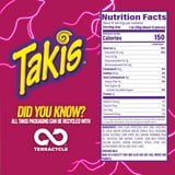 Takis Churro Charge 9.9 oz Sharing Size Bag, Cinnamon Sugar Rolled ...