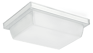 RAB Lighting 6W VAN1LED Vandalproof 3000K LED White Canopy Light ...