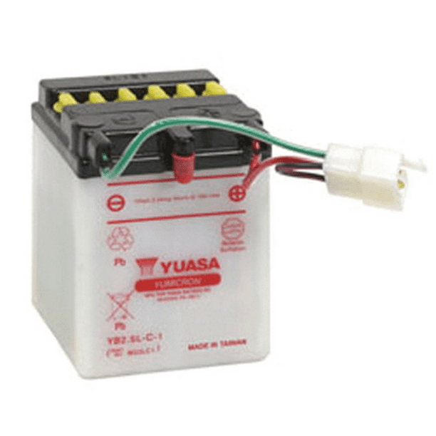 YUASA YB2.5L-C-1 YUMICRON-12 VOLT BATTERY - Walmart.com - Walmart.com