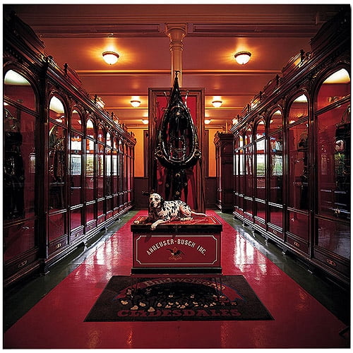 Trademark Fine Art "Budweiser Clydesdale Historic Museum" Canvas Art ...