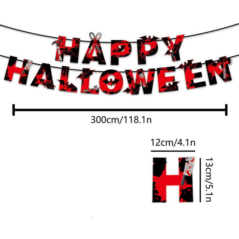 Bloody Happy Halloween Signs