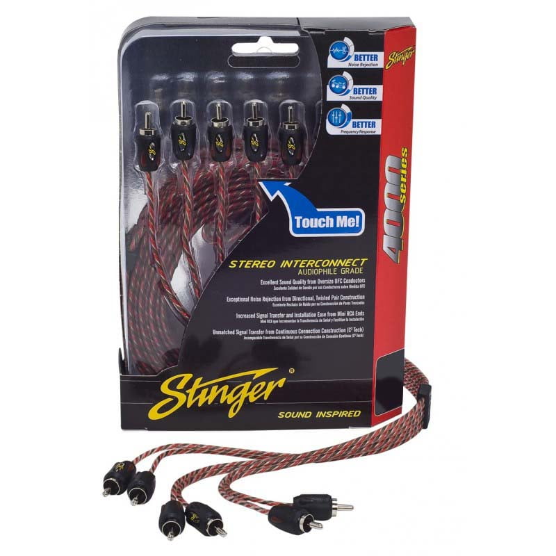Click here for Stinger 17ft 4000 Series 6 Channel Rcas Directiona... prices