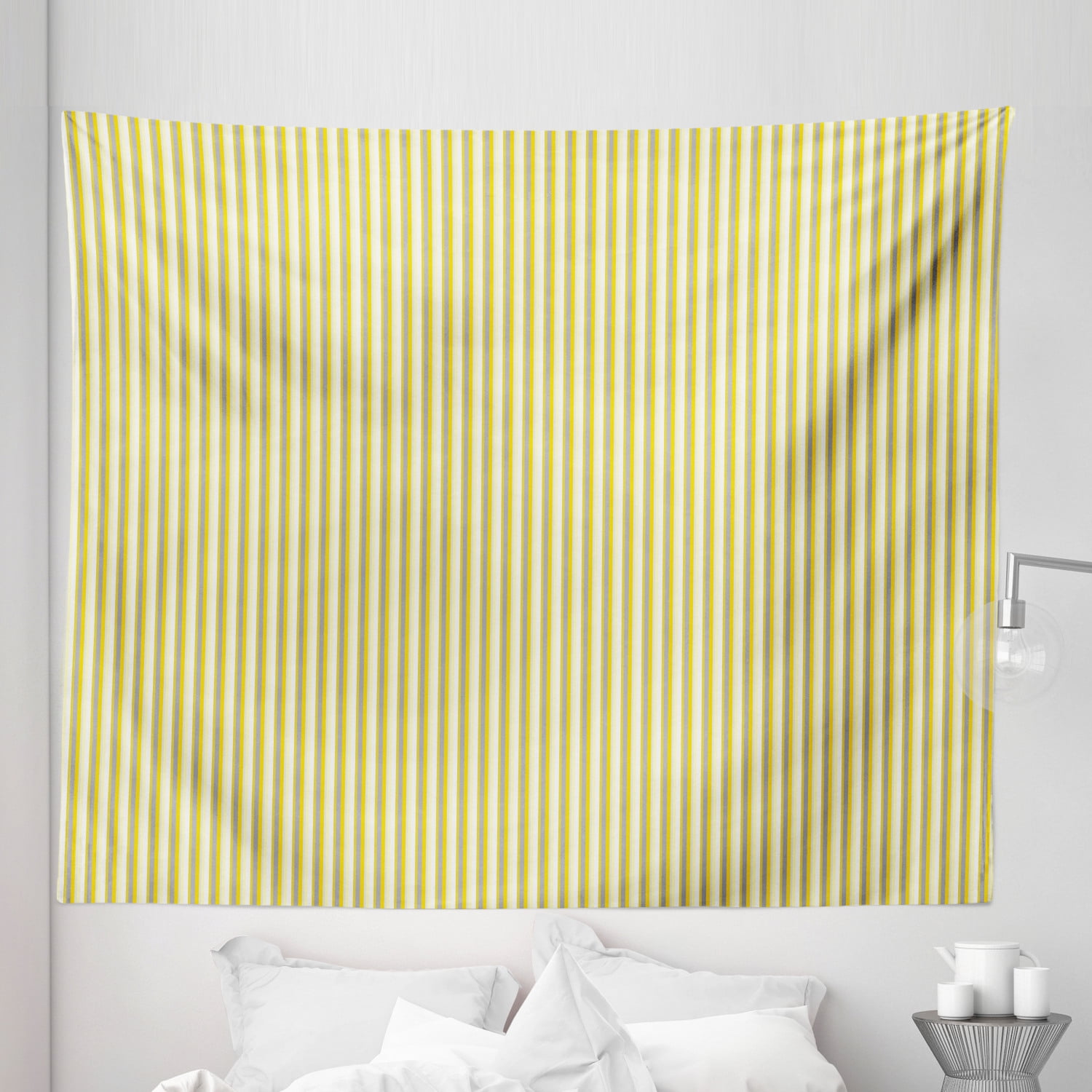 Vintage Tapestry, Circus Tent Inspired Vintage Retro Stripes Modern ...
