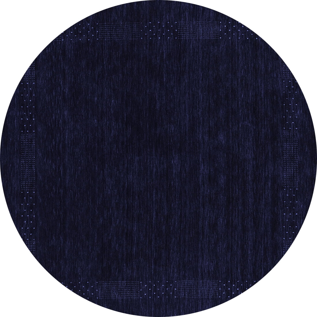 Ahgly Company Indoor Round Abstract Blue Contemporary Area Rugs, 8 ...
