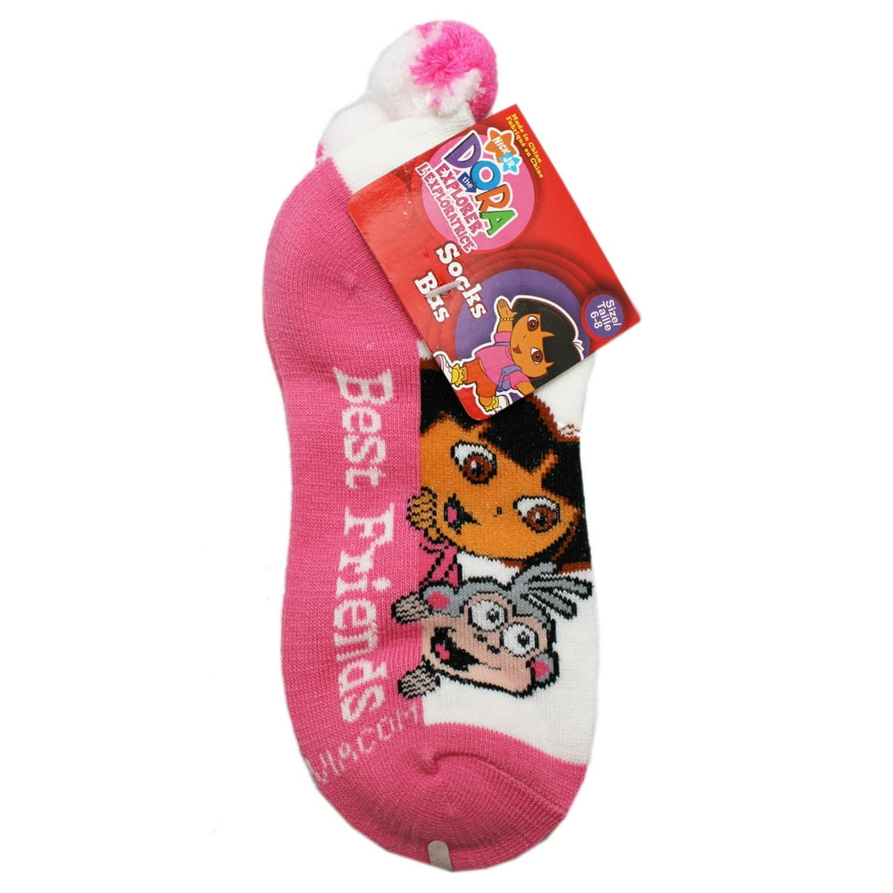 Dora The Explorer - Dora the Explorer Best Friends Pink/White Kids ...