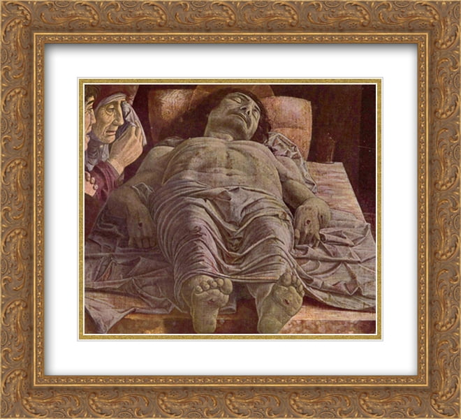 Andrea Mantegna 2x Matted 24x20 Gold Ornate Framed Art Print 'The Dead ...