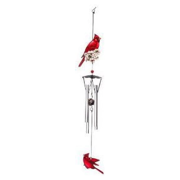 Spoontiques Cardinal Memorial Wind Chime - Decorative Bird Sympathy ...
