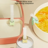 Trayknick Children Drinking Straw Elbow Design Straw for Kids ...