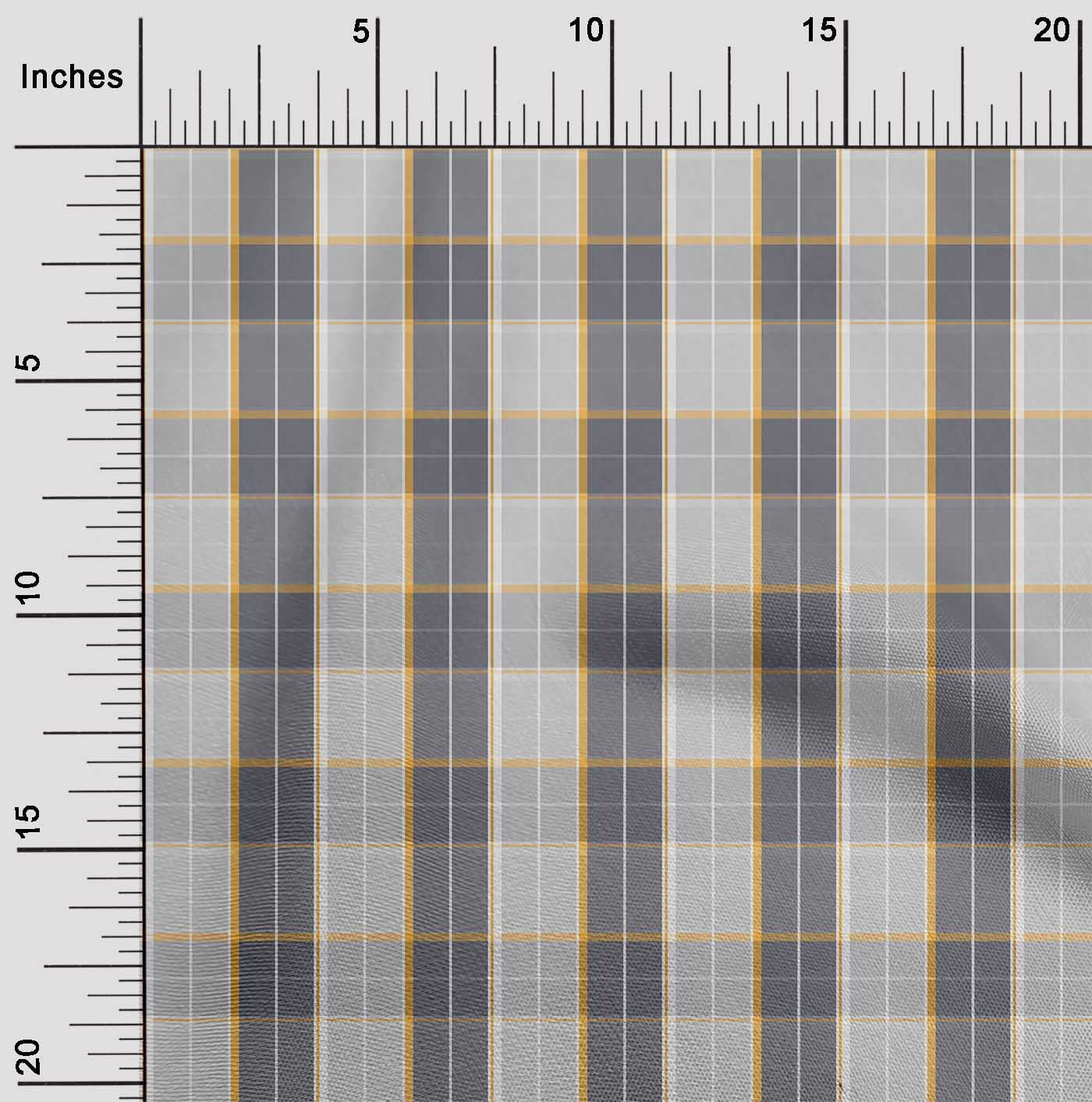 oneOone Cotton Poplin Fabric Madras Check Print Fabric By Yard 42 Inch ...