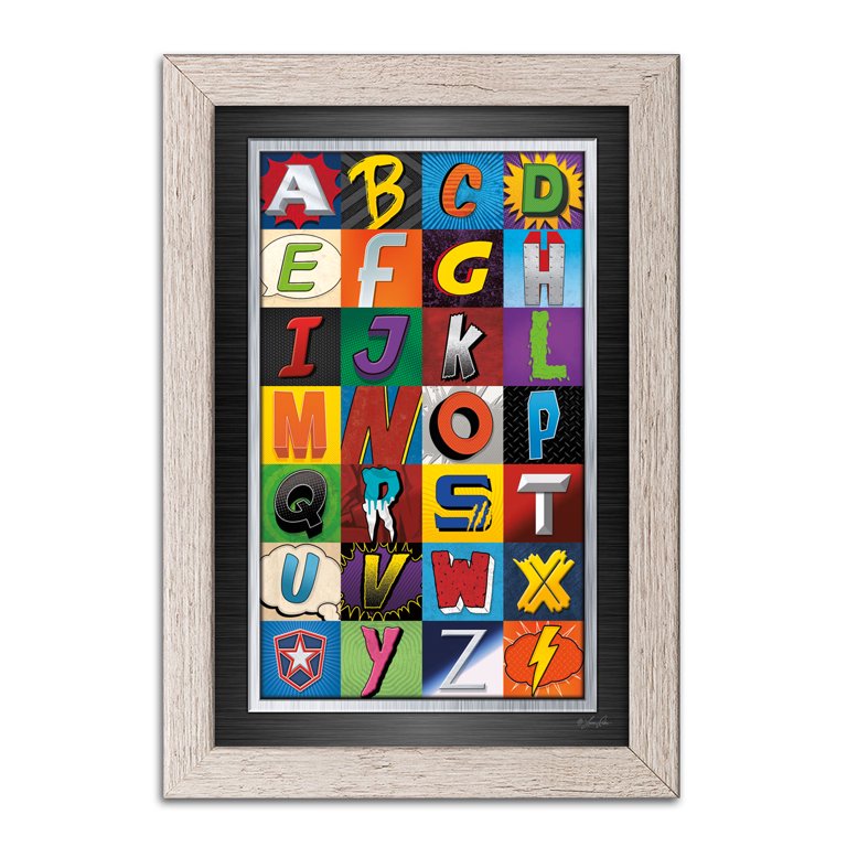 Superhero Alphabet