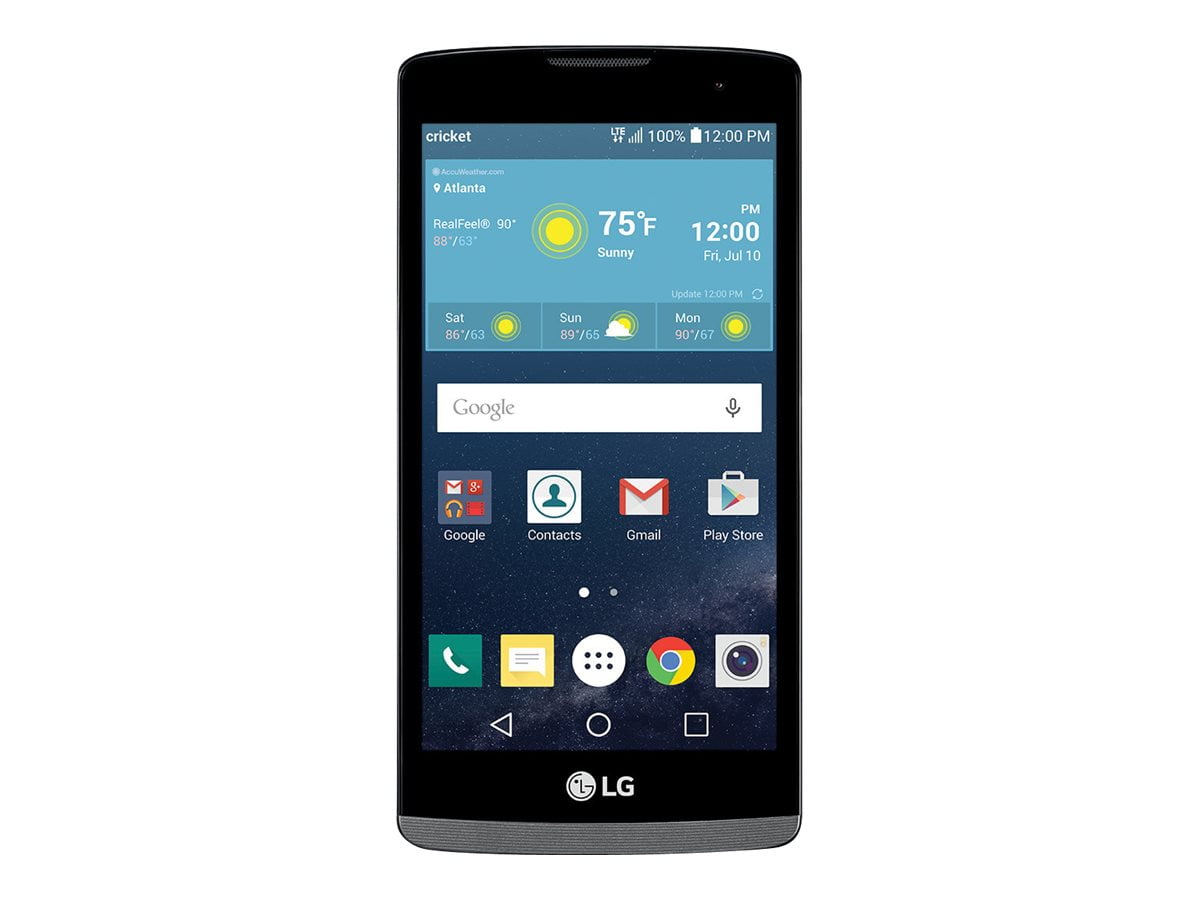 Cricket Wireless Samsung Galaxy Sol 8GB Prepaid Smartphone, Gold ...