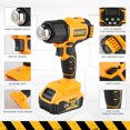 DEWALT DCE530N Cordless Heat Gun Tool Only Shrink wrapping Industrial ...
