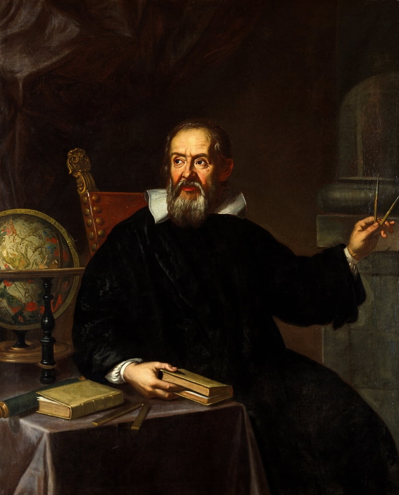 Galileo Galilei Italian Astronomer Poster Print by Science Source ...