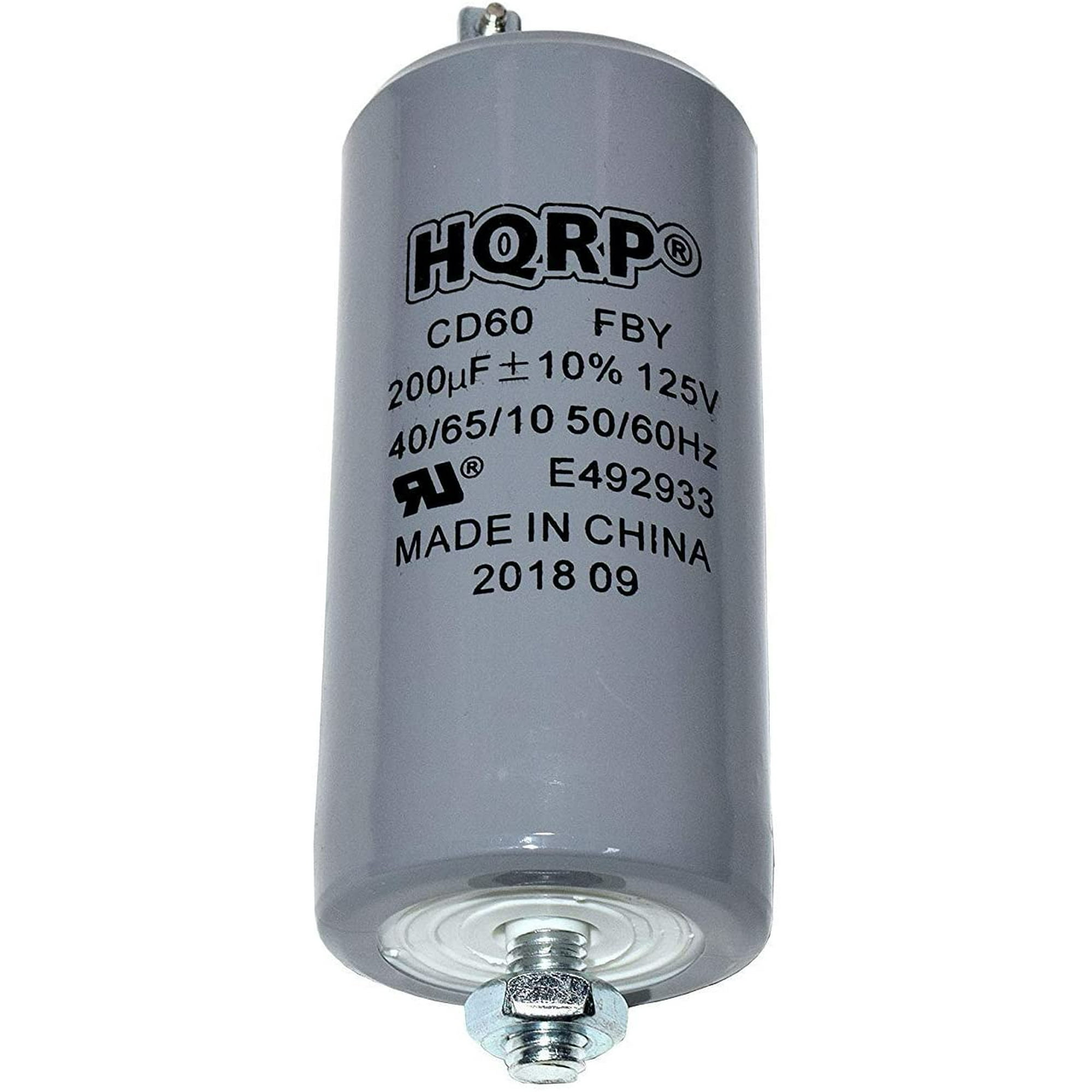 Click here for Hqrp 200uf 125v Run Capacitor For Ac Electric Moto... prices